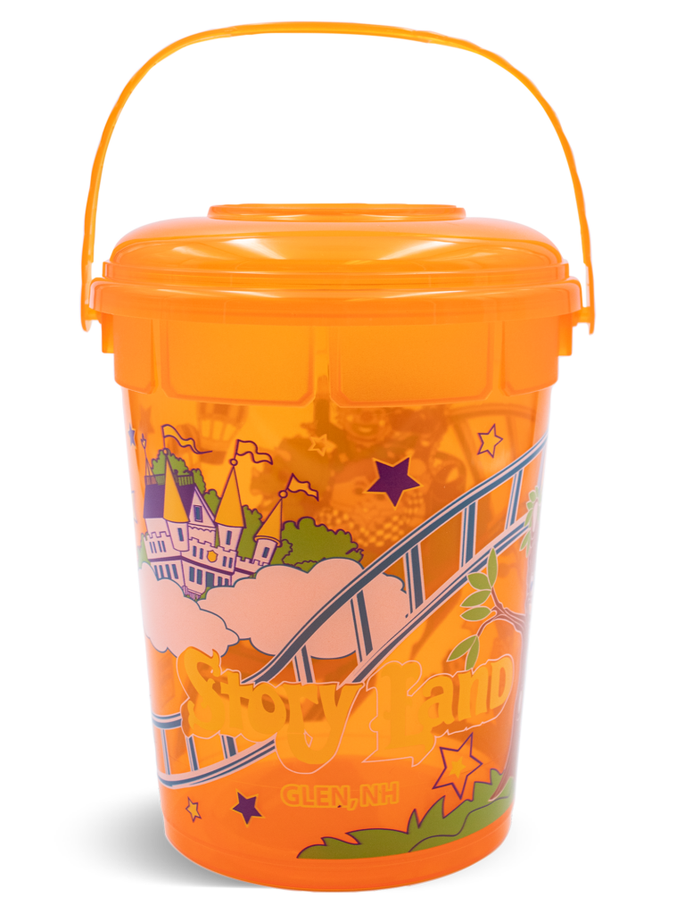 64oz Bucket with Snap On Lid and Handle | Whirley-DrinkWorks!